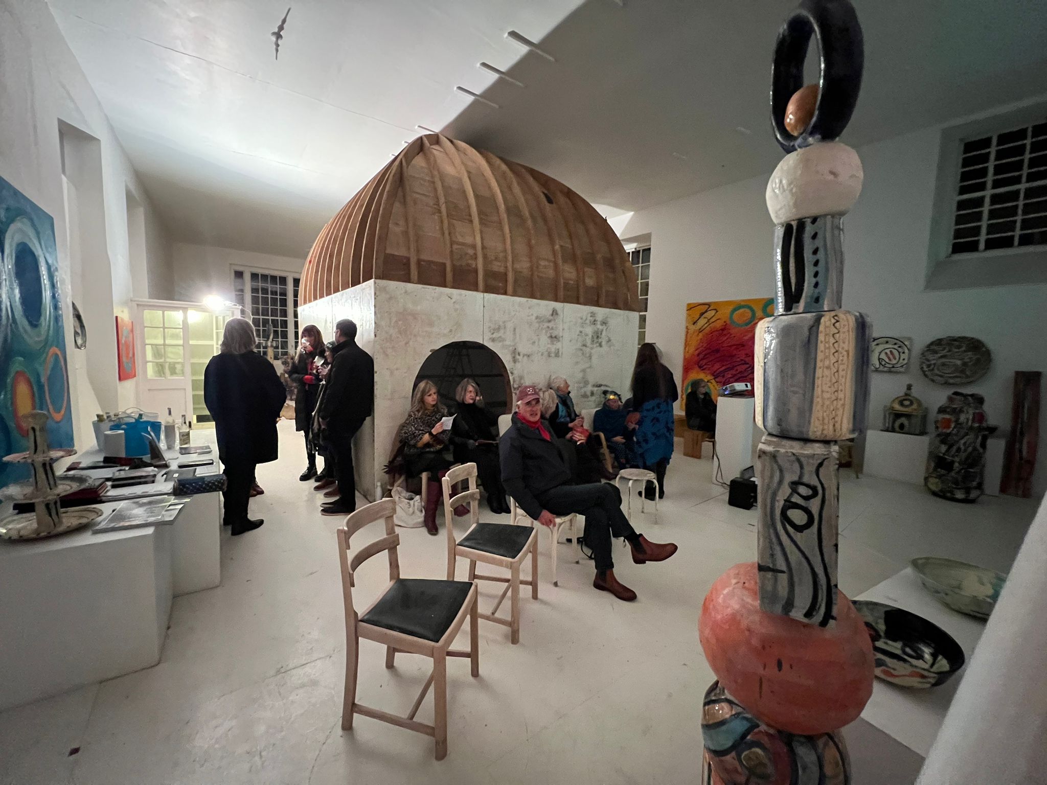 Talk at Sandy Brown's Museum - Edward Crumpton